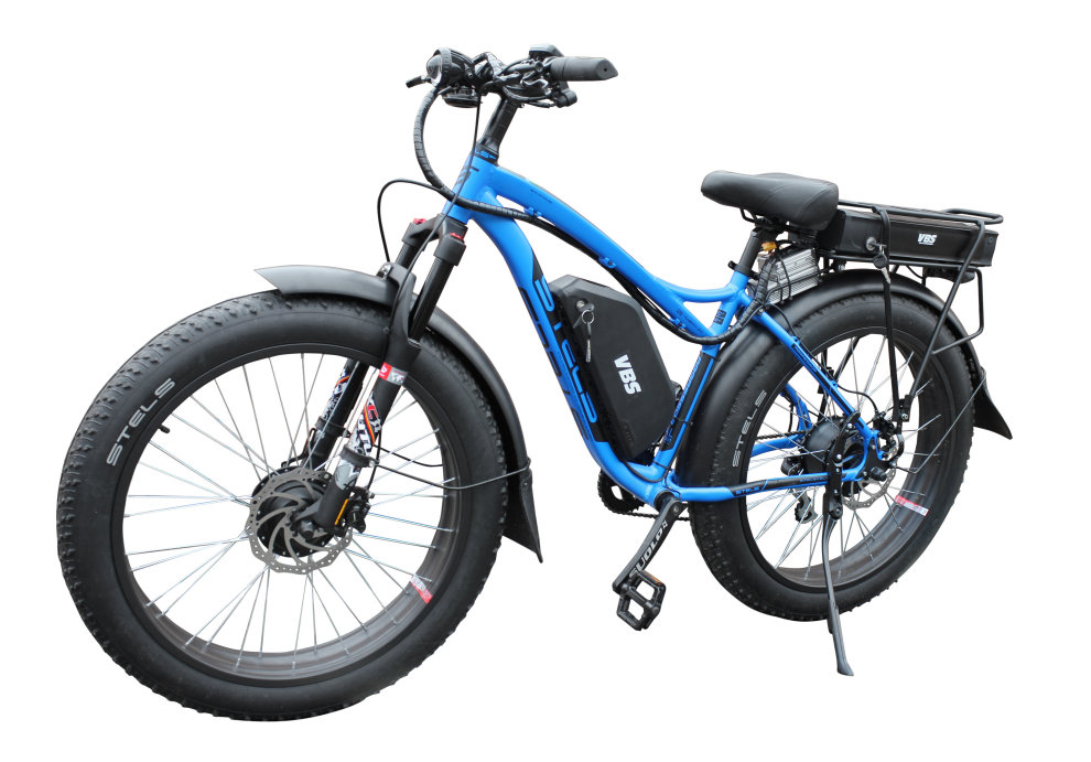 Электрофэтбайк VBS-Agressor 26" 1100W, полный привод купить недорого в ...