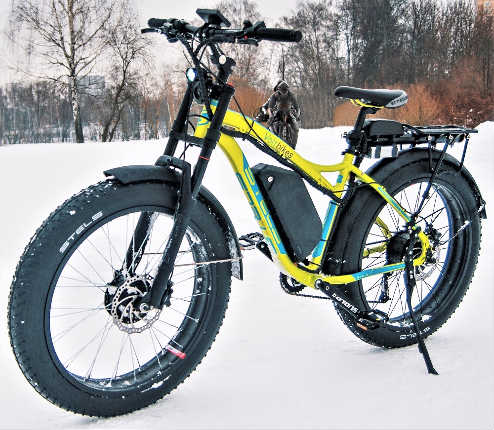Электрофэтбайк VBS-Stels 2x2, 26" 1500W, полный привод купить недорого ...