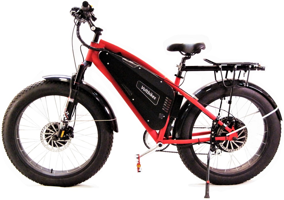 Электрофэтбайк VBS-Fire AWD 26" 3500W, полный привод купить недорого в ...