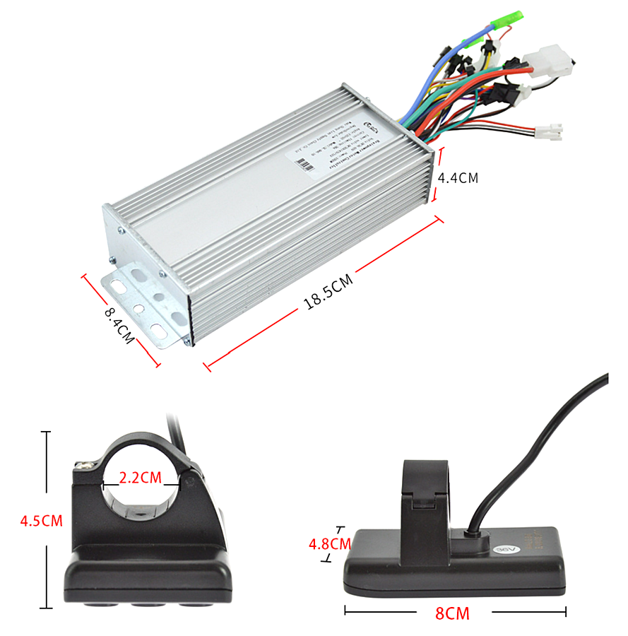 Контроллер 48-60В 38А + LCD-дисплей S866, мод. SL-866-10 купить ...